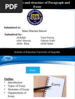 Structuring Documents: A Guide | PDF | Paragraph | Document