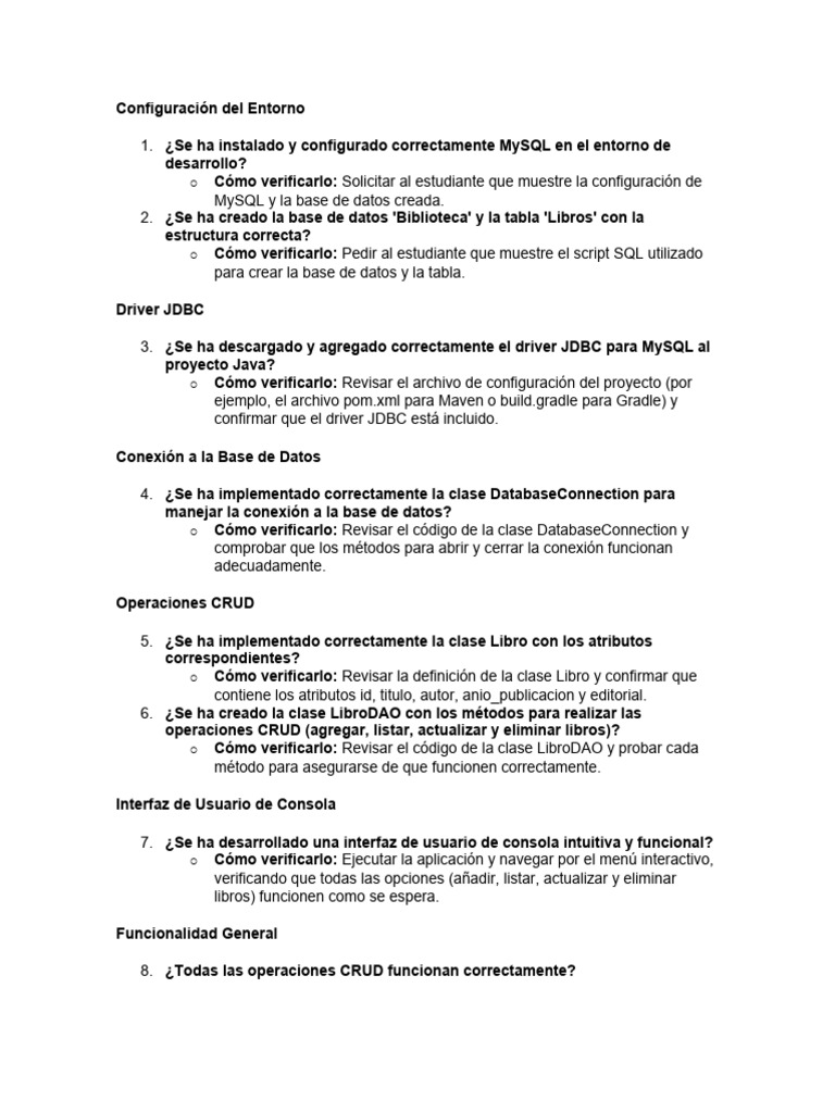 criteros de evaluacion actividad 4.1 | Descargar gratis PDF | Mi sql | Interfaz de línea de comando