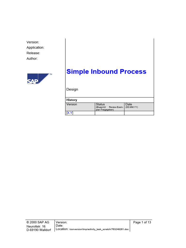 Simple_Inbound_Process | PDF | Computing | Information Technology