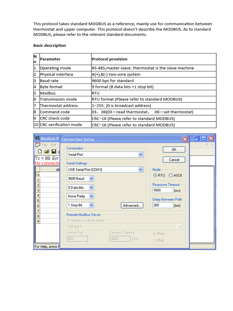 MODBUS TRF-B2 2valve | PDF | Computer Networking | Computer Architecture
