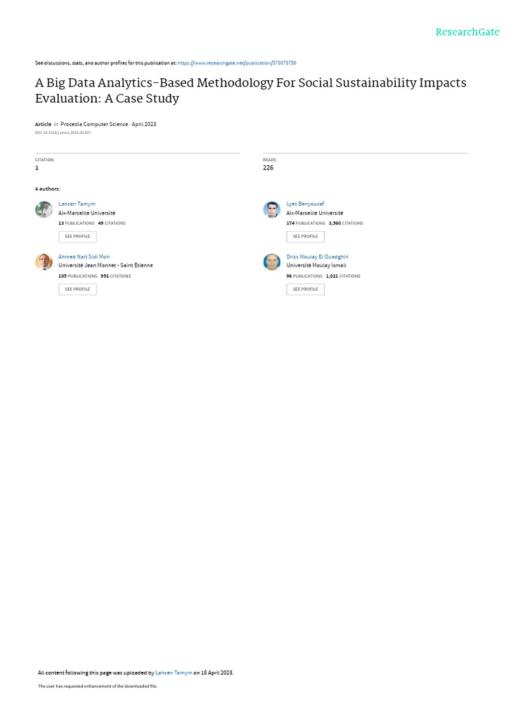 Data Analytics Methodology - 1 | PDF | Sustainability | Mean Squared Error