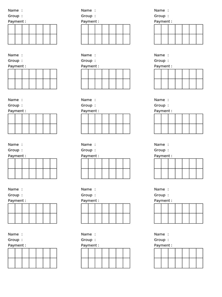 Absensi Les | PDF | Games & Activities