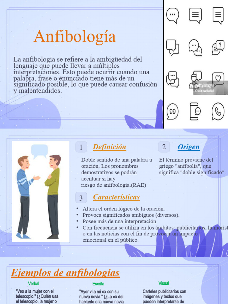 Anfibología 2 | PDF | Comunicación | Ambigüedad