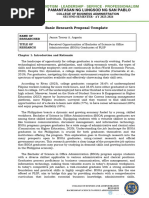 BSOA Course Description | PDF | Academic Degree | Bachelor's Degree