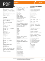 A2 Workbook Answer Key PDF | PDF | Language Arts & Discipline