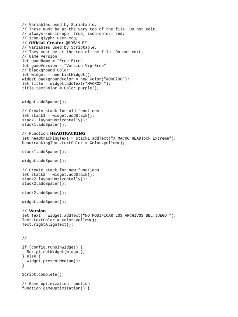 X Macro 4 | PDF | Games & Activities | Technology & Engineering