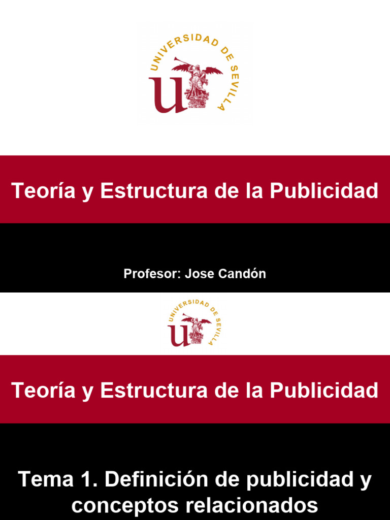 Definición de Publicidad y Conceptos Relacionados | PDF | Publicidad | Patrocinador (Comercial)