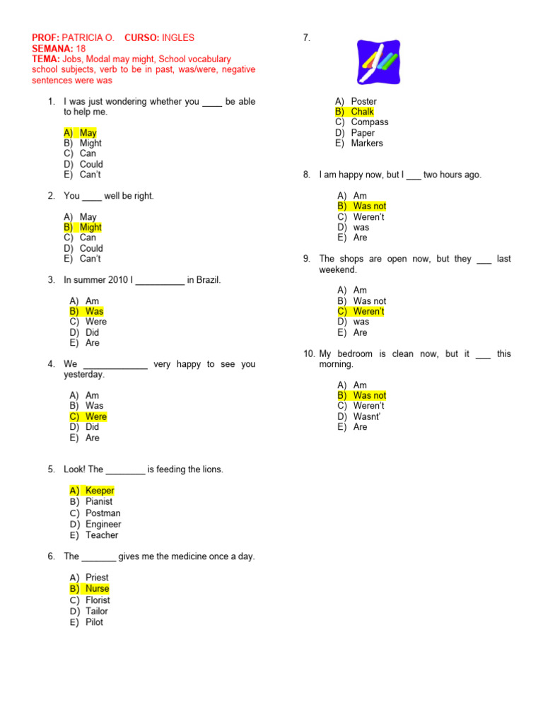 SEMANA 18- AULA 1 | Download Free PDF | Grammar | Linguistics