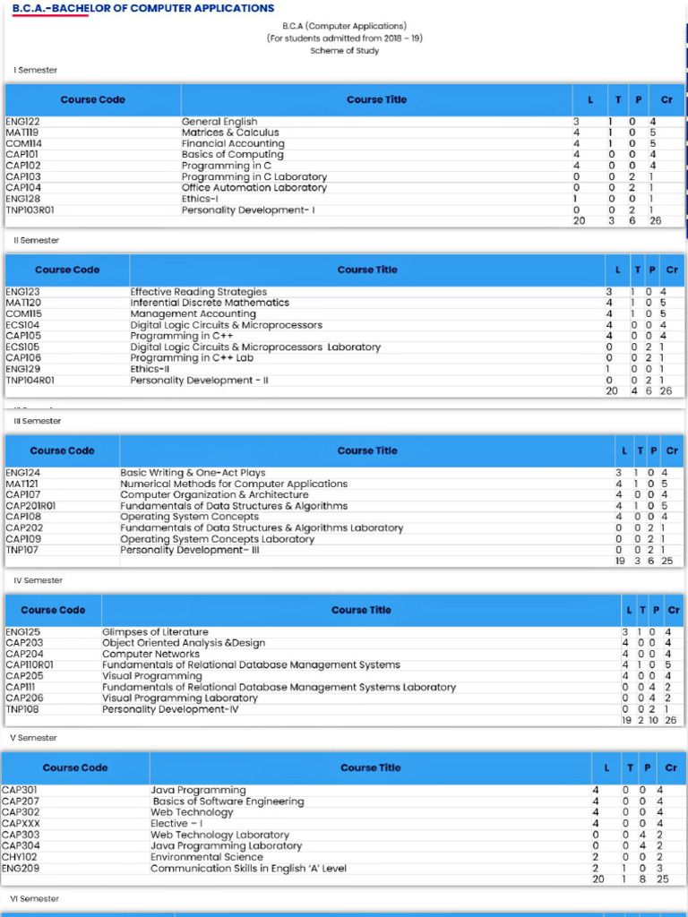 Study BCA at SASTRA Deemed University | PDF