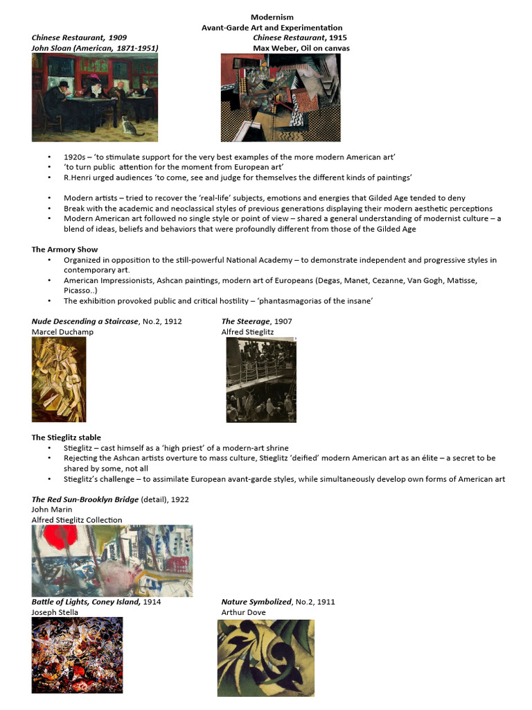 Modernism | PDF | Modern Art | Art Movements