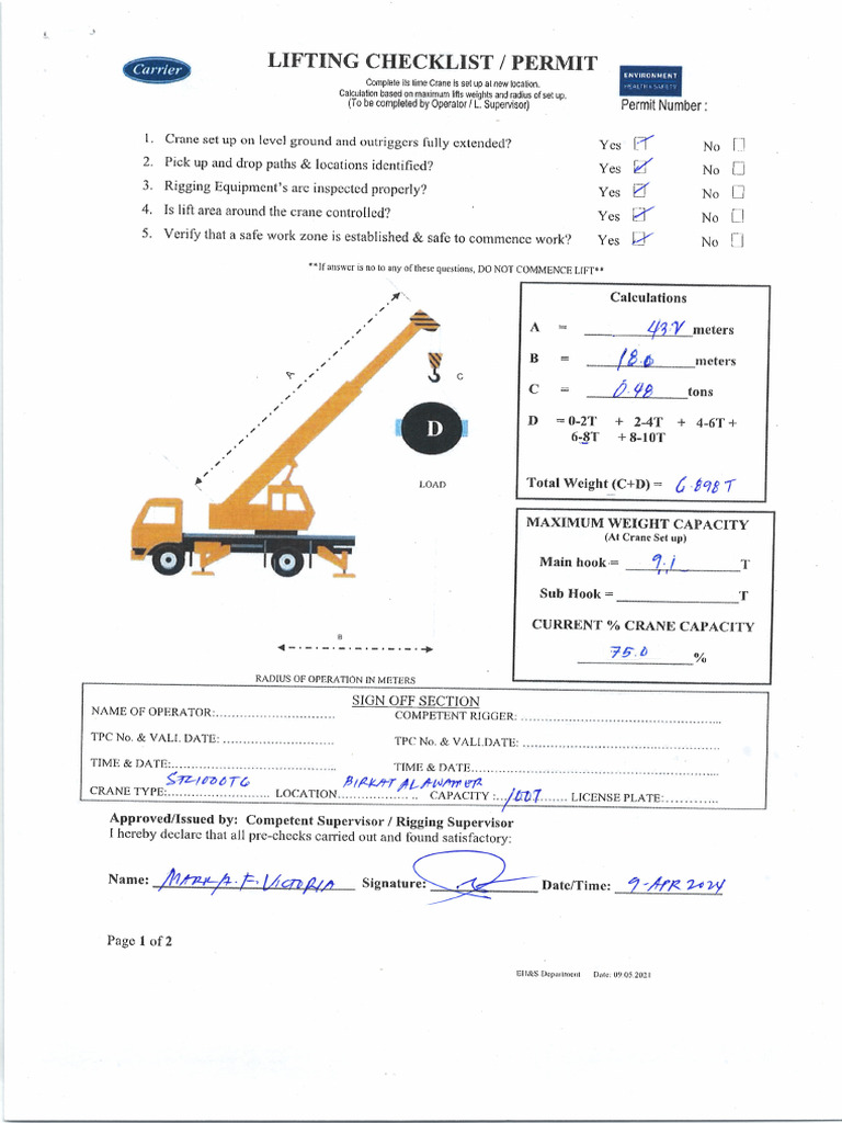 100 Ton Main Boom | PDF