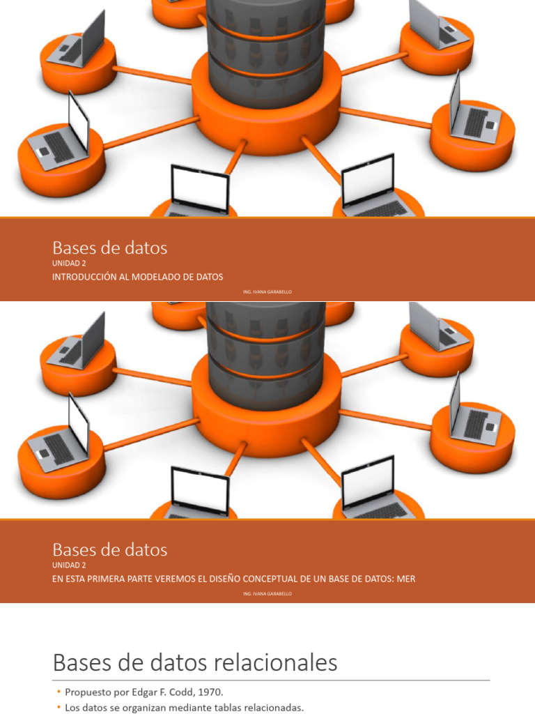 0002 - 01 - Unidad 2 - MER | PDF | Bases de datos | Base de datos ...
