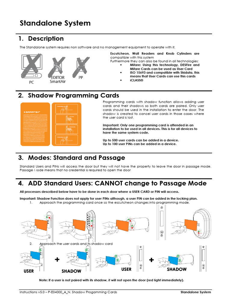 Programación Tarjetas | Download Free PDF | Personal Identification ...