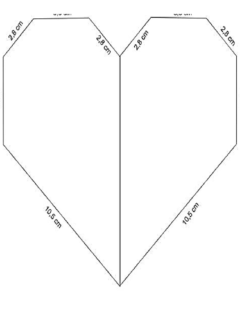 Molde de Corazon | PDF
