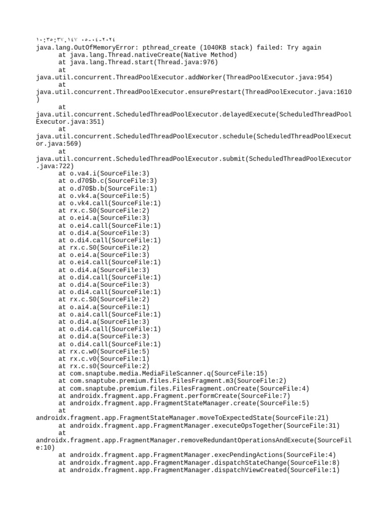 Last Crash Log | PDF | Software | Operating System Technology