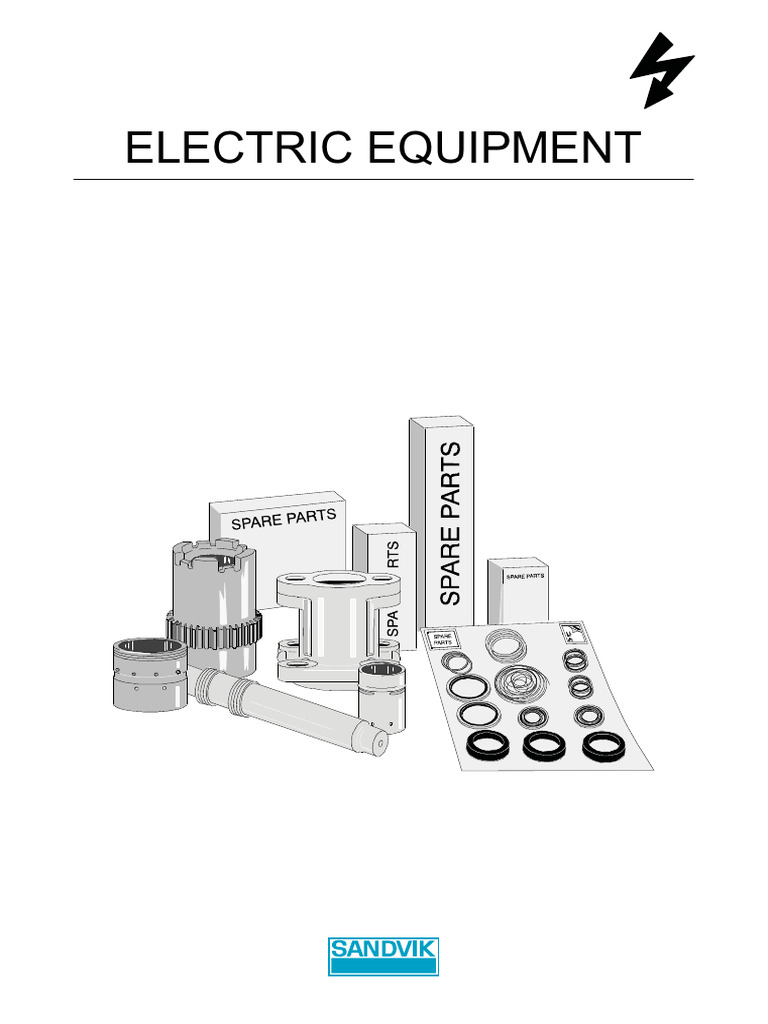 DIAGRAMAS Sandvik DD321 | PDF | Electric Power | Machines