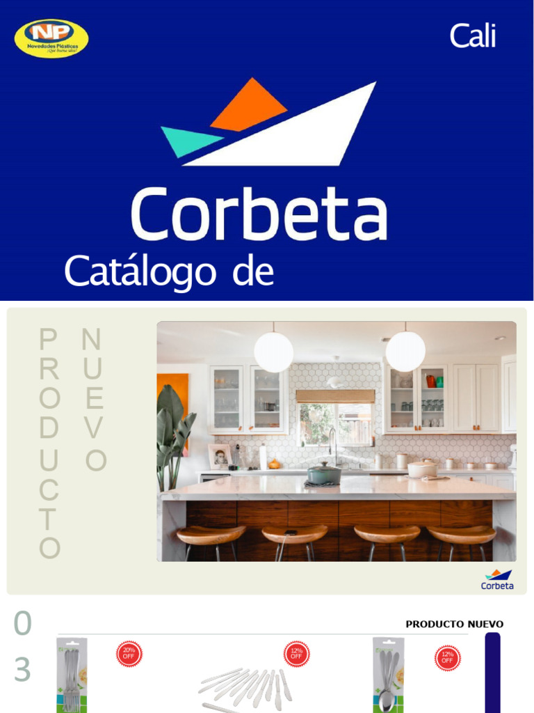 Catálogo de Productos Corbeta 2023 | PDF | Implementos nacionales | Vajilla