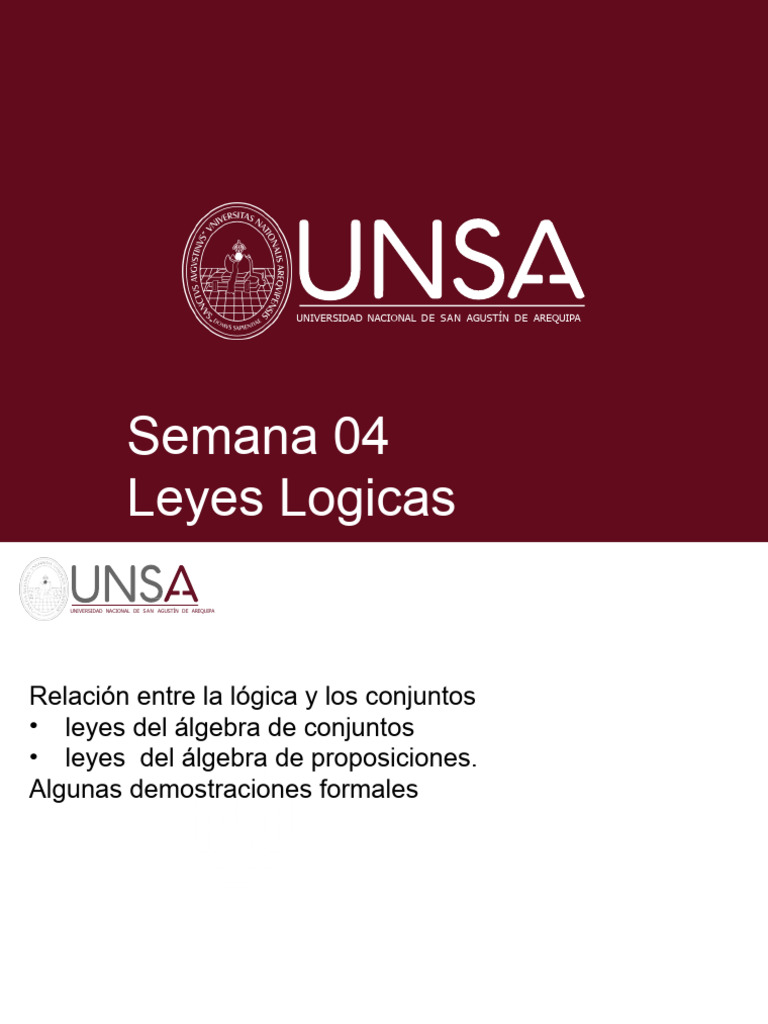 Semana 4 | PDF | Proposición | Sintaxis (Lógica)