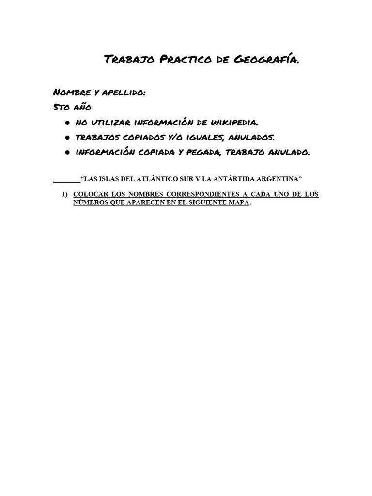 TP 5to | PDF | Argentina | Uruguay