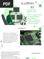 Evolución Del Hardware | PDF | Hardware de la computadora | Periférico