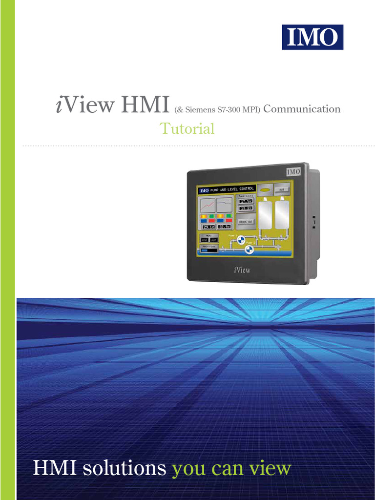 Iviewhmis7300mpitutorial Pdf Programmable Logic Controller Software