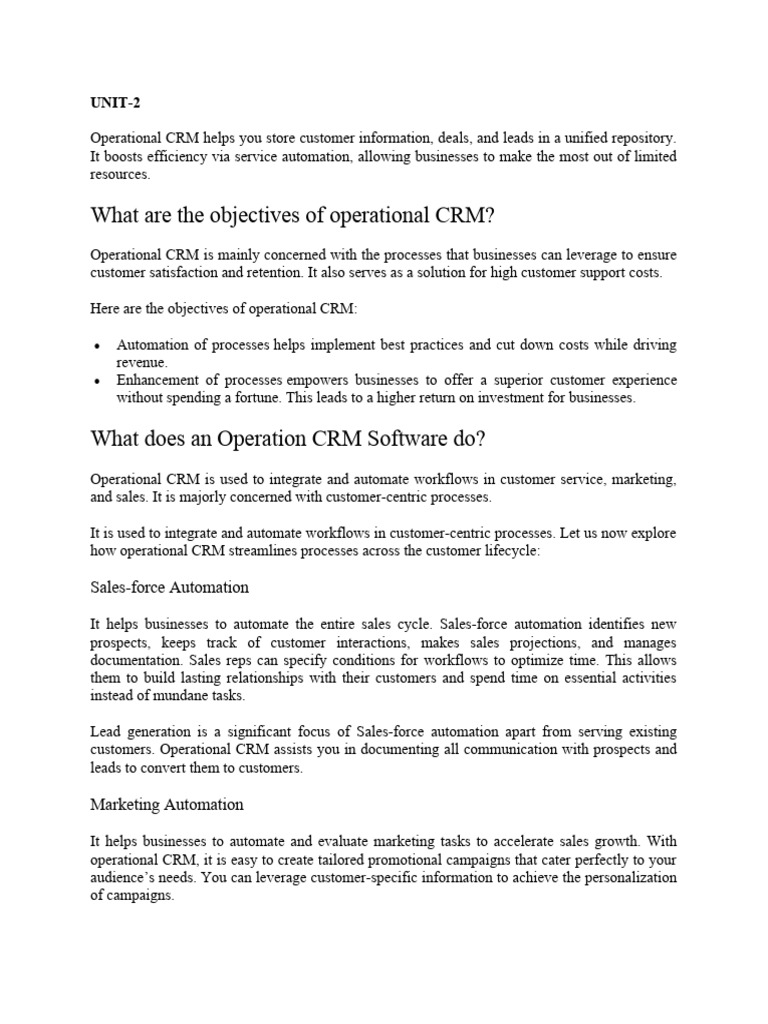 SMR 2 | PDF | Customer Relationship Management | Sales