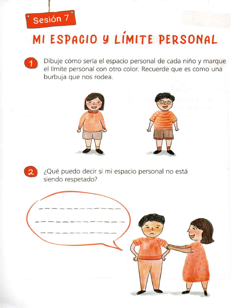 Mi Espacio y Limite Personal | PDF