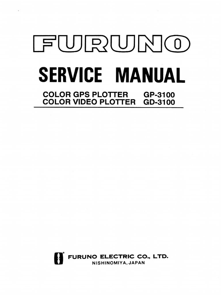GD-GP3100 Service Manual Version A | PDF