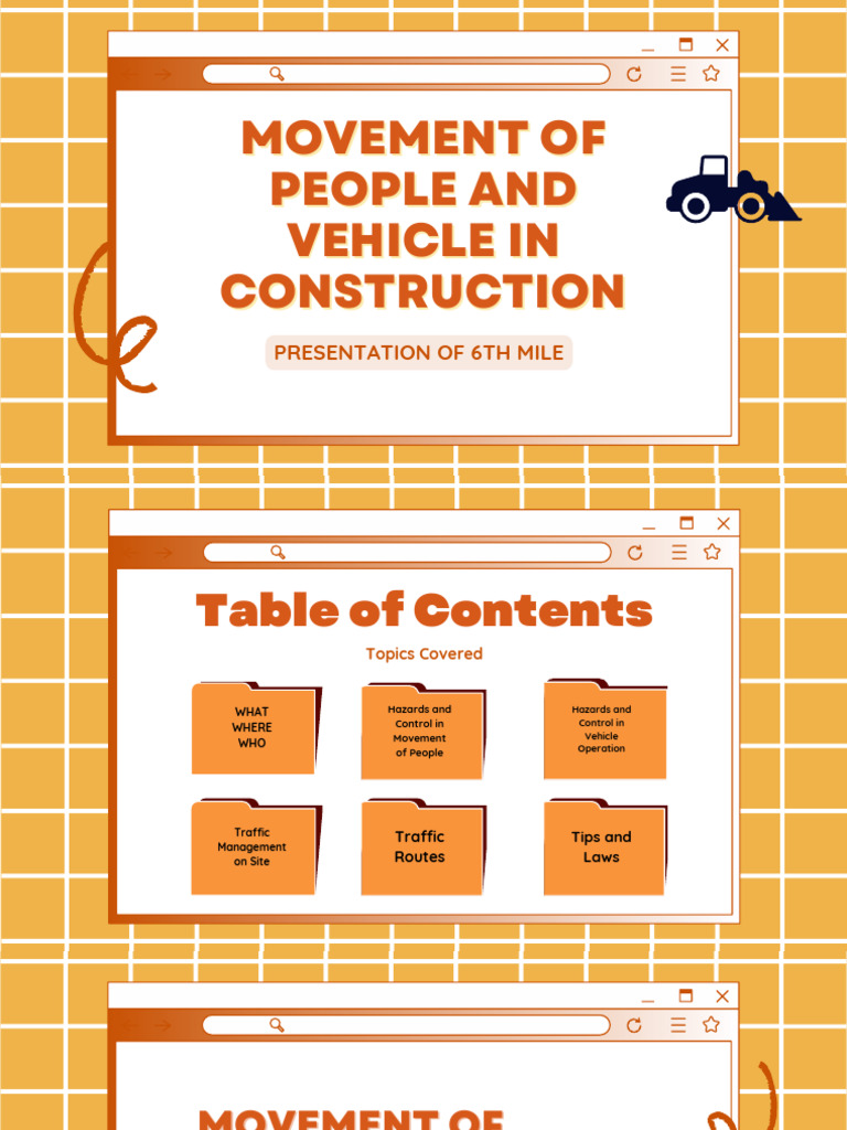 Movement of People and Vehicles - Hazards and Control | PDF | Traffic ...