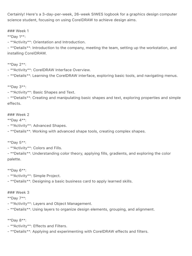 Siwes Logbook | PDF | Page Layout | Computing