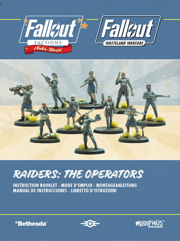 Fallout - Miniatures The-Operators Assembly-Guide | PDF | Firearms ...