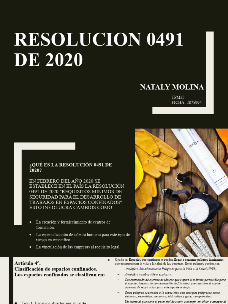 La Resolución 0491 de 2020 | PDF | Ventilación (Arquitectura) | Riesgo