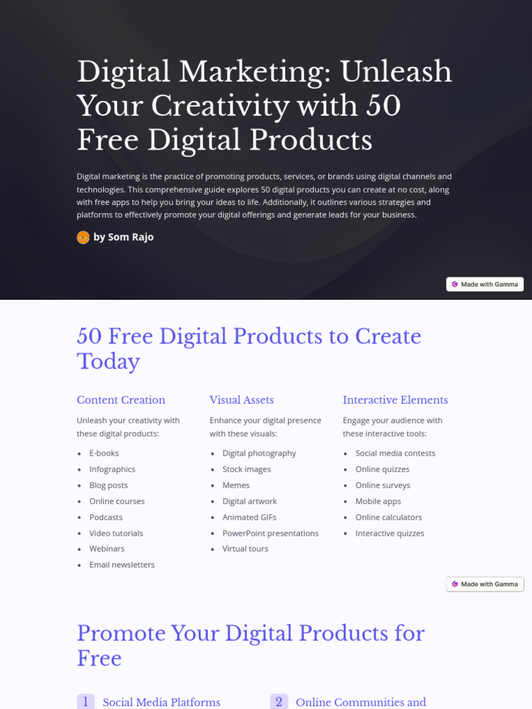 4digital Marketing Unleash Your Creativity With 50 Free Digital ...