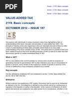 VAT201 Return Completion Guide | PDF | Value Added Tax | Invoice