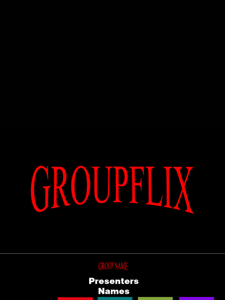 Template Netflix | PDF | Games & Activities | Language Arts & Discipline