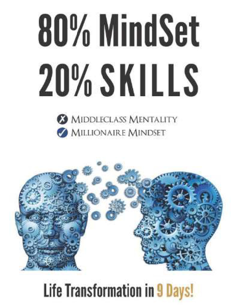 80% Mindset 20% Skills by Dev Gadhvi | PDF | Mindset | Thought