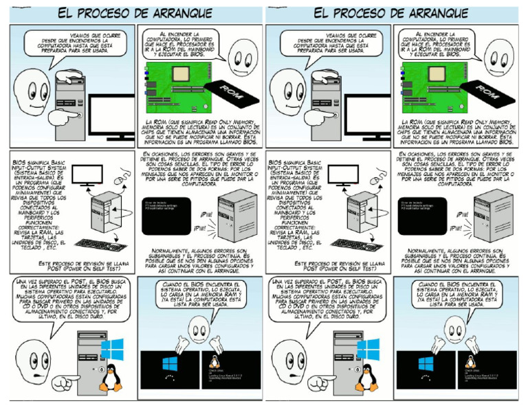 Proceso de Arranque de Una Pc | PDF
