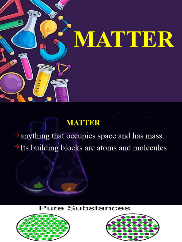 MATTER ( Introduction) | PDF MATTER ( Introduction) | PDF