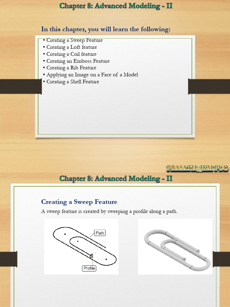 Chapter 8 - Advanced Modeling - II | PDF | Geometry