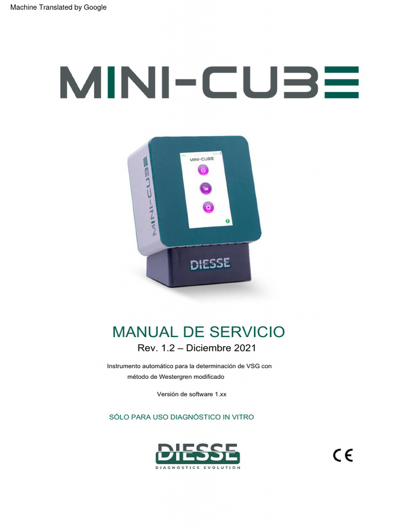 Mini-cube Servicemanual Rev1.2 Espa | PDF | Memoria USB | Dispositivo ...