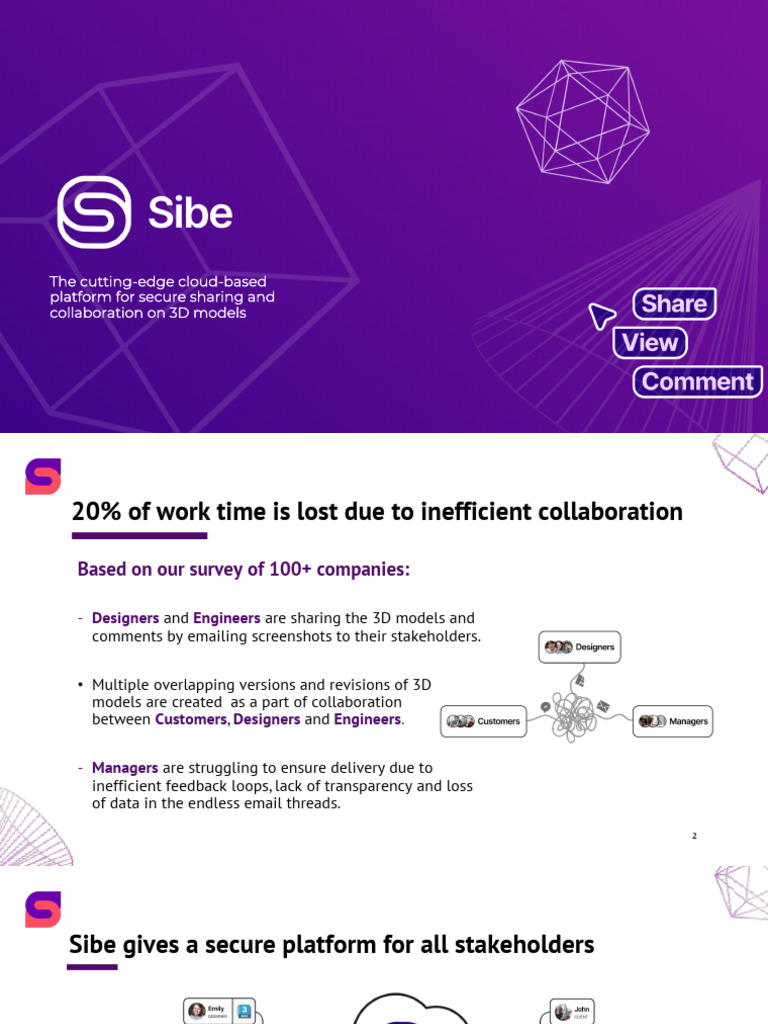 Sibe Product Presentation - VadimG | PDF | 3 D Modeling | 3 D Computer ...