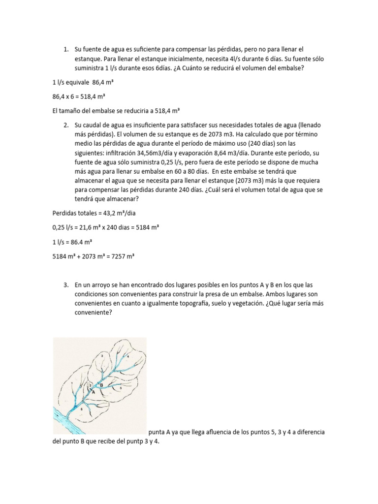 AGUA | PDF | Reservorio | Agua