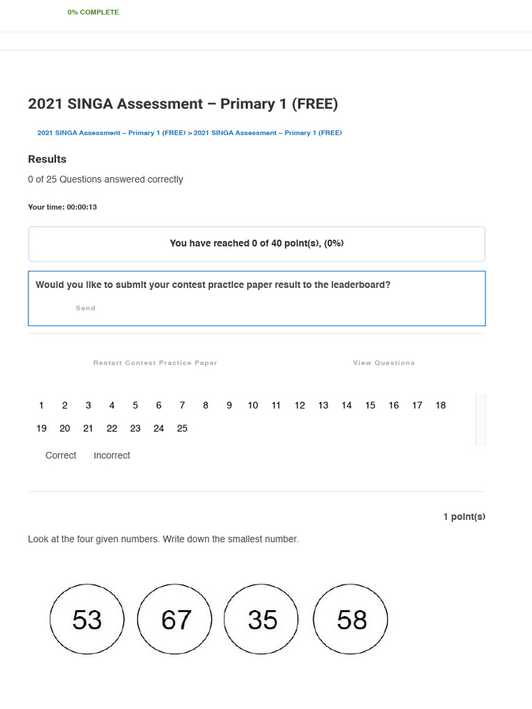 Primary 1 Free Simcc Member Development Portal Pdf