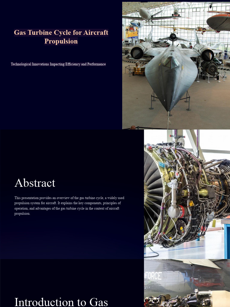 Aircraft | PDF | Internal Combustion Engine | Gas Turbine
