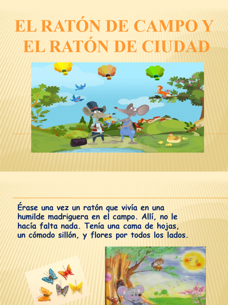 Raton de Campo y Ciudad | PDF
