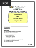 Grade 7 EMS Case Study - Question Paper - (Term 1-2023) | PDF