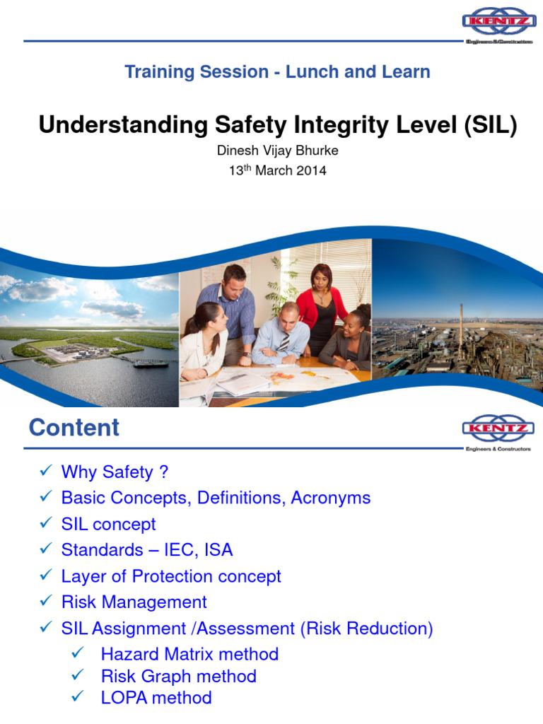 Understanding Safety Integrity Level (SIL) | Download Free PDF ...
