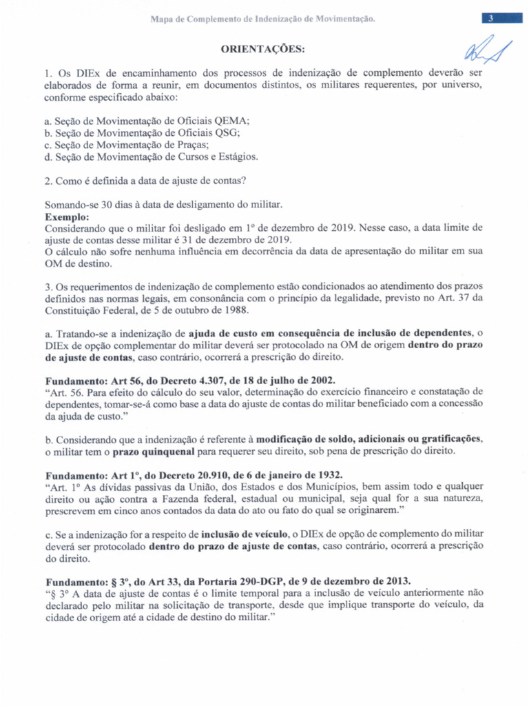 Orientações DCEM | PDF