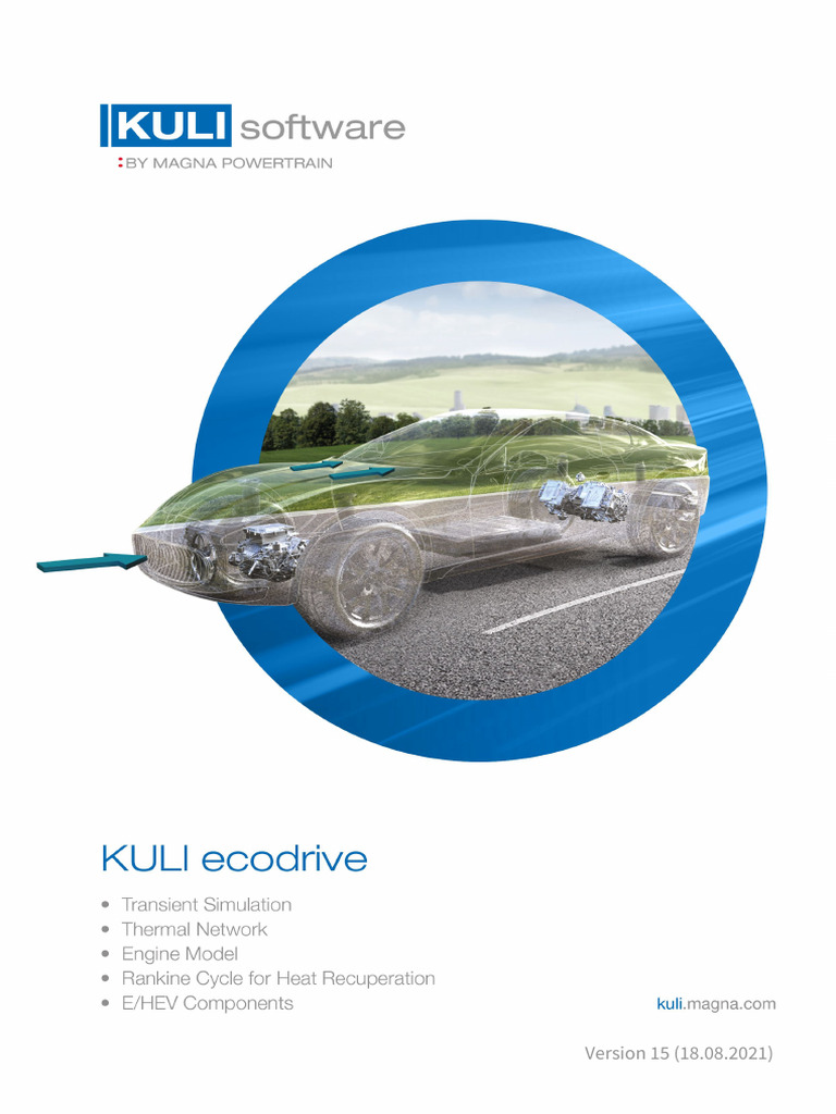 KULI Manual Eng Ecodrive | PDF | Thermal Conduction | Heat