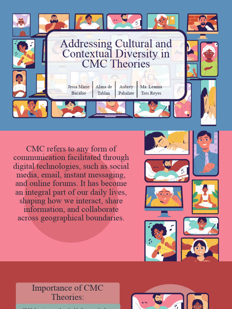 Addressing Cultural And Contextual Diversity In Cmc Theories Pdf Communication Usability